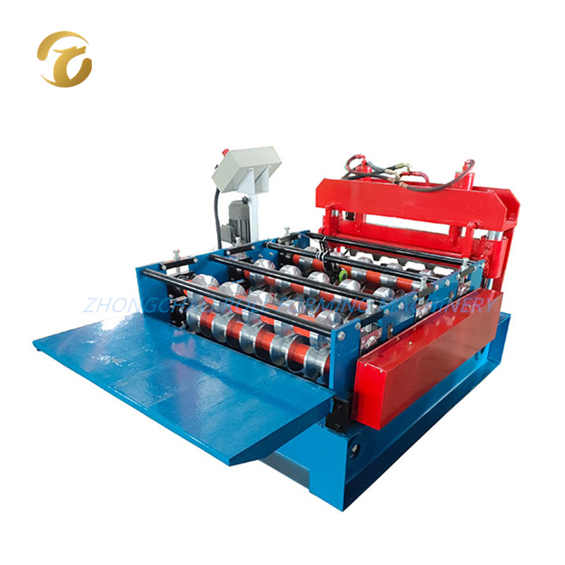 380v Construction Steel Standing Seam Curving Machine 70 Mm Shaft ...