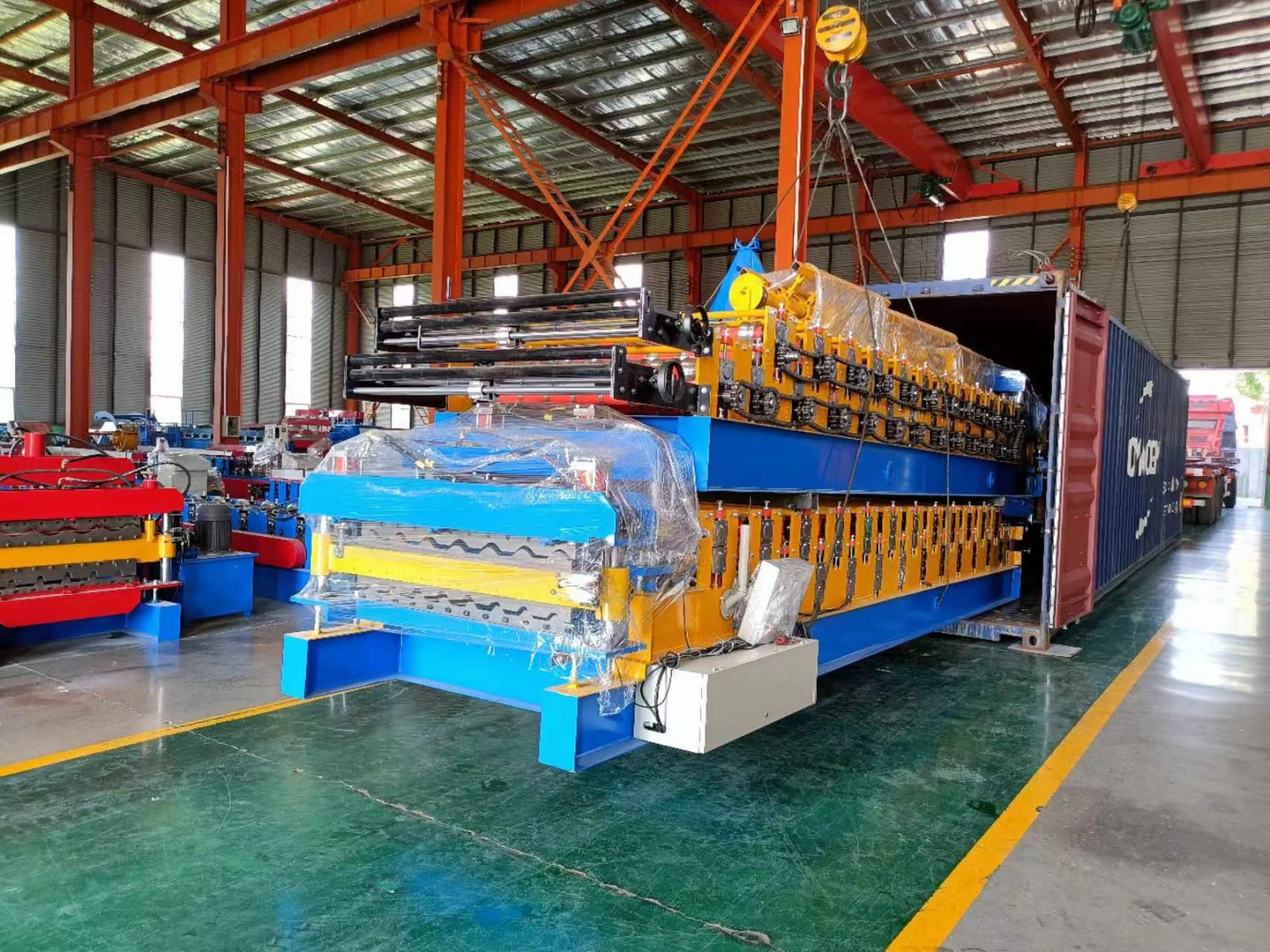 Aluminum Profile Standing Seam Metal Roof Roll Former Joint Hidden Type ...