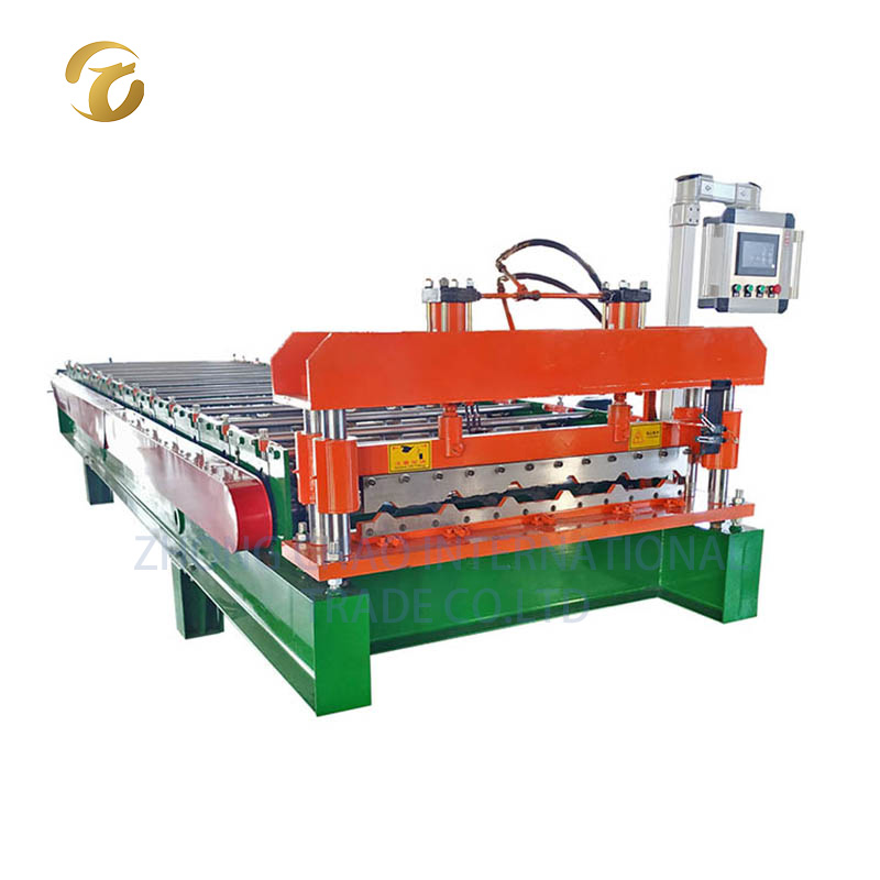 full automatic roof galvanized iron sheet metal roll forming machines ...