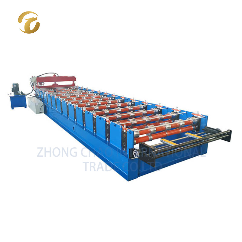 color steel tile type and roof panel layer rolling making forming ...