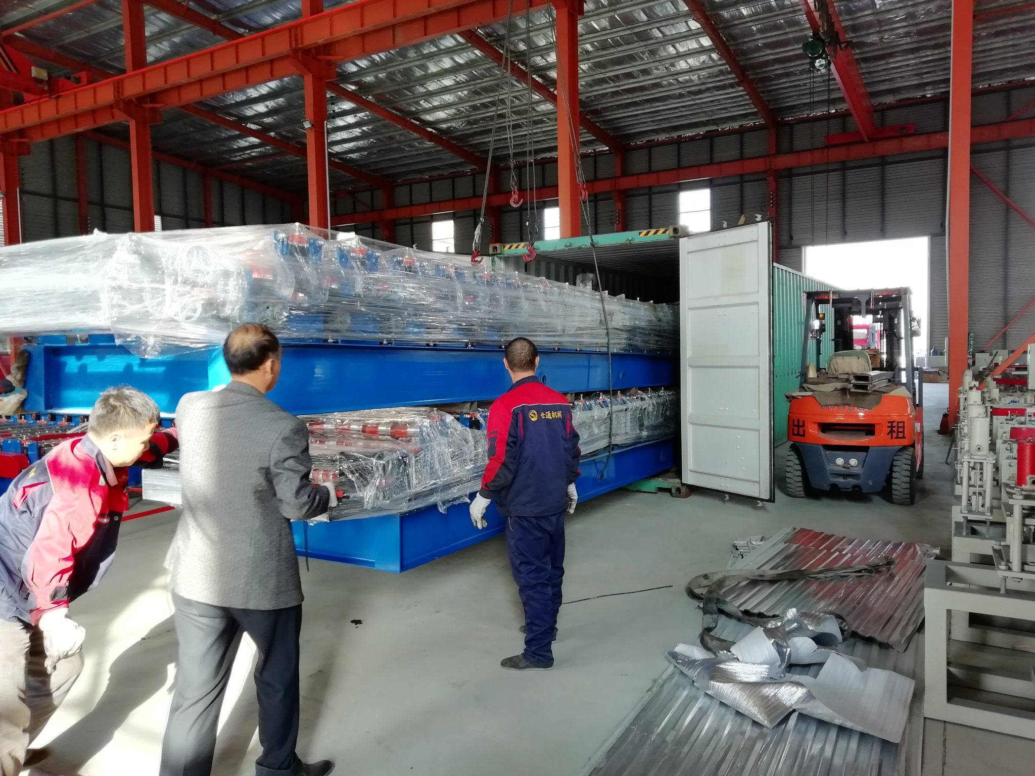 Aluminum Profile Standing Seam Metal Roof Roll Former Joint Hidden Type ...
